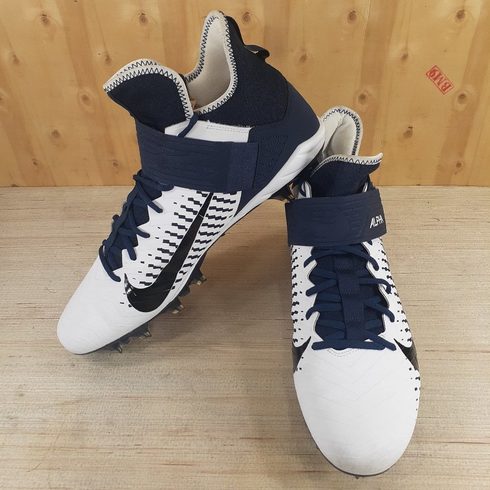 Nike Alpha Menace Pro 2 White/Black-College Navy Bv39… - Gem